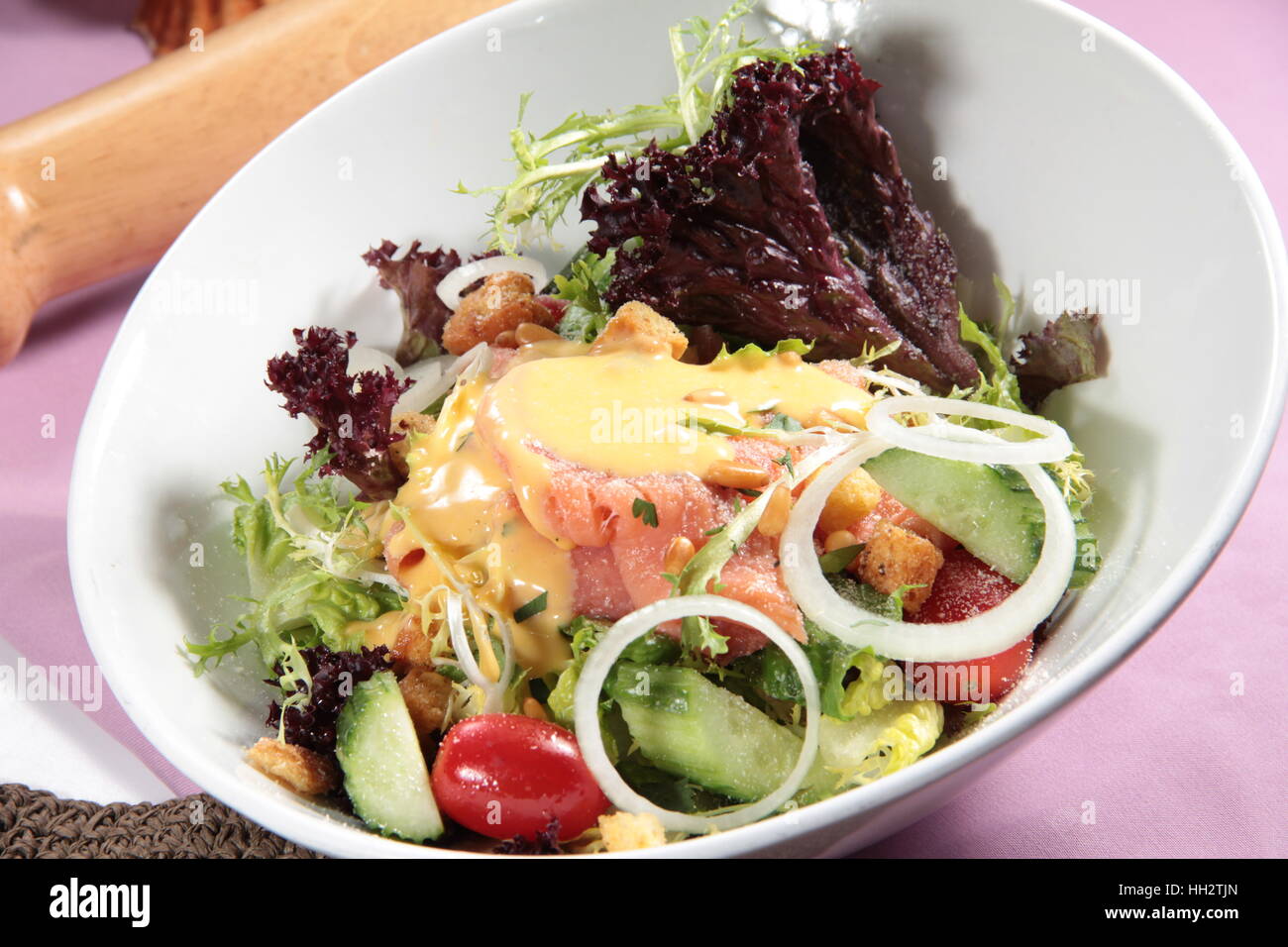 a photo of salad Stock Photo - Alamy