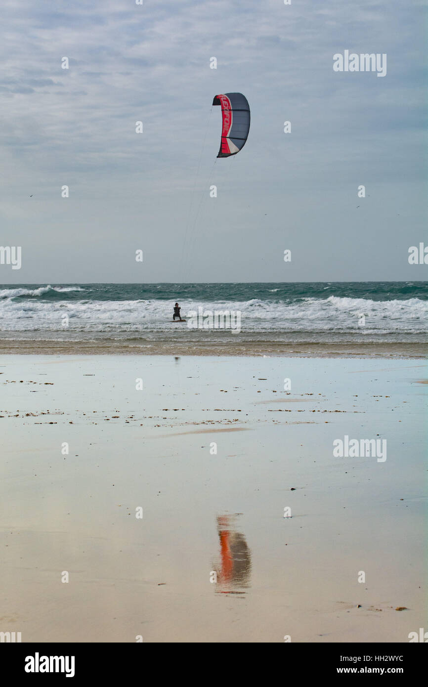 Gwithian, Hayle, Cornwall, UK. 15th January 2017. UK Weather. With ...