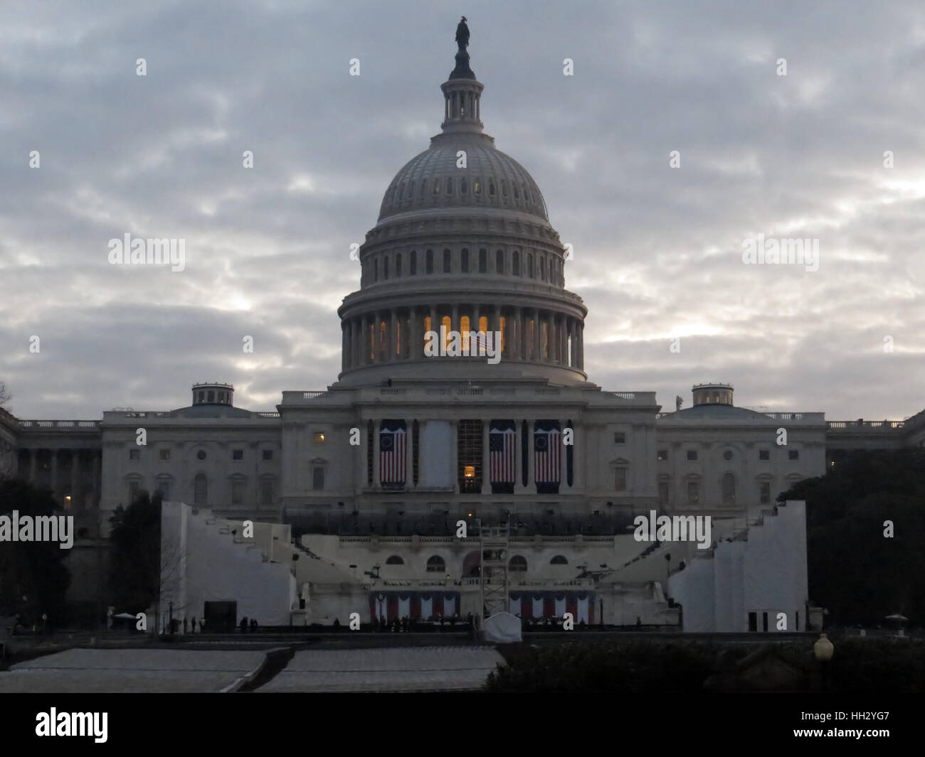 Inauguration platform hi-res stock photography and images - Alamy