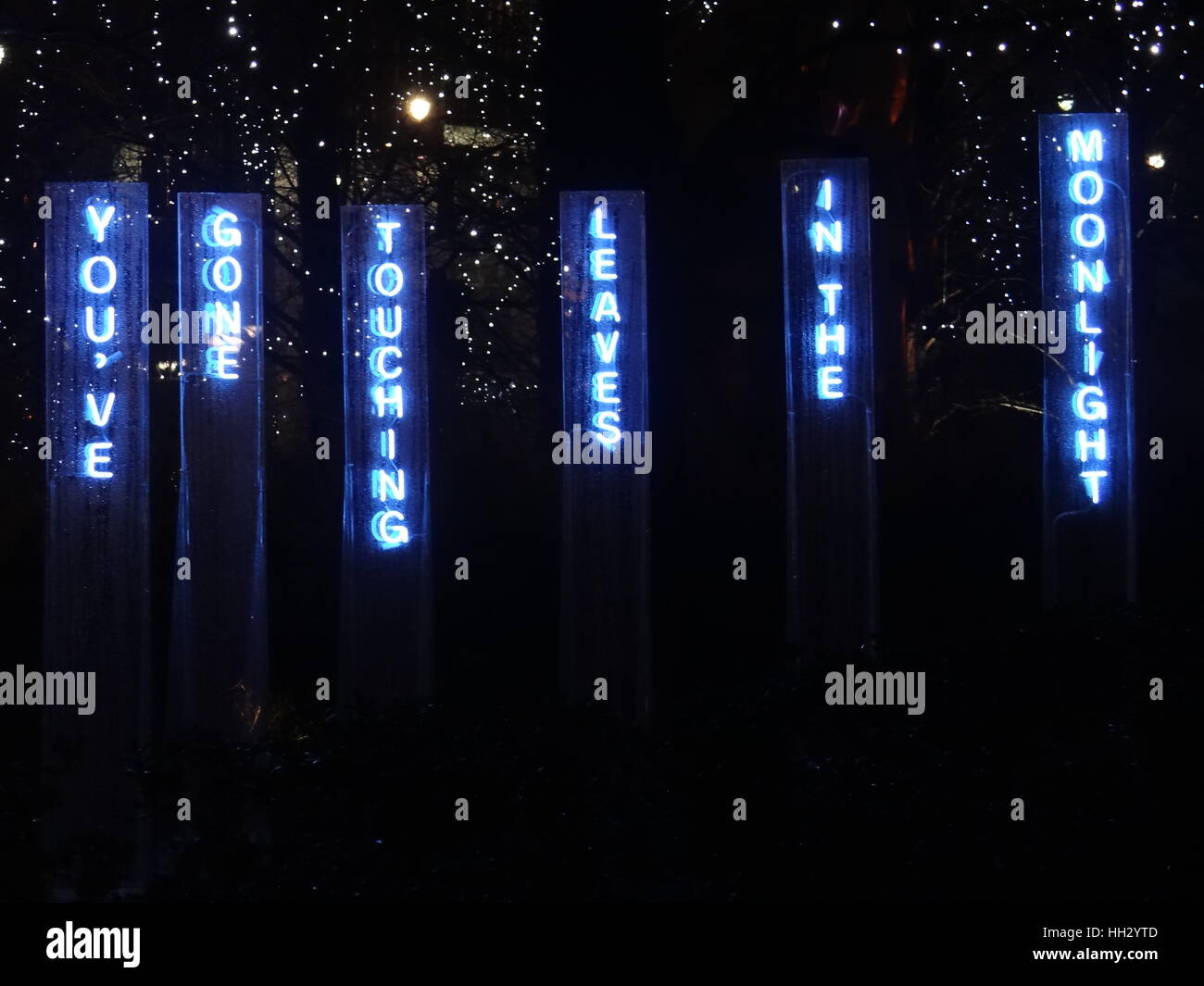 The Garden of Floating Words by Elisa Artesero. London, UK. 15th Jan ...