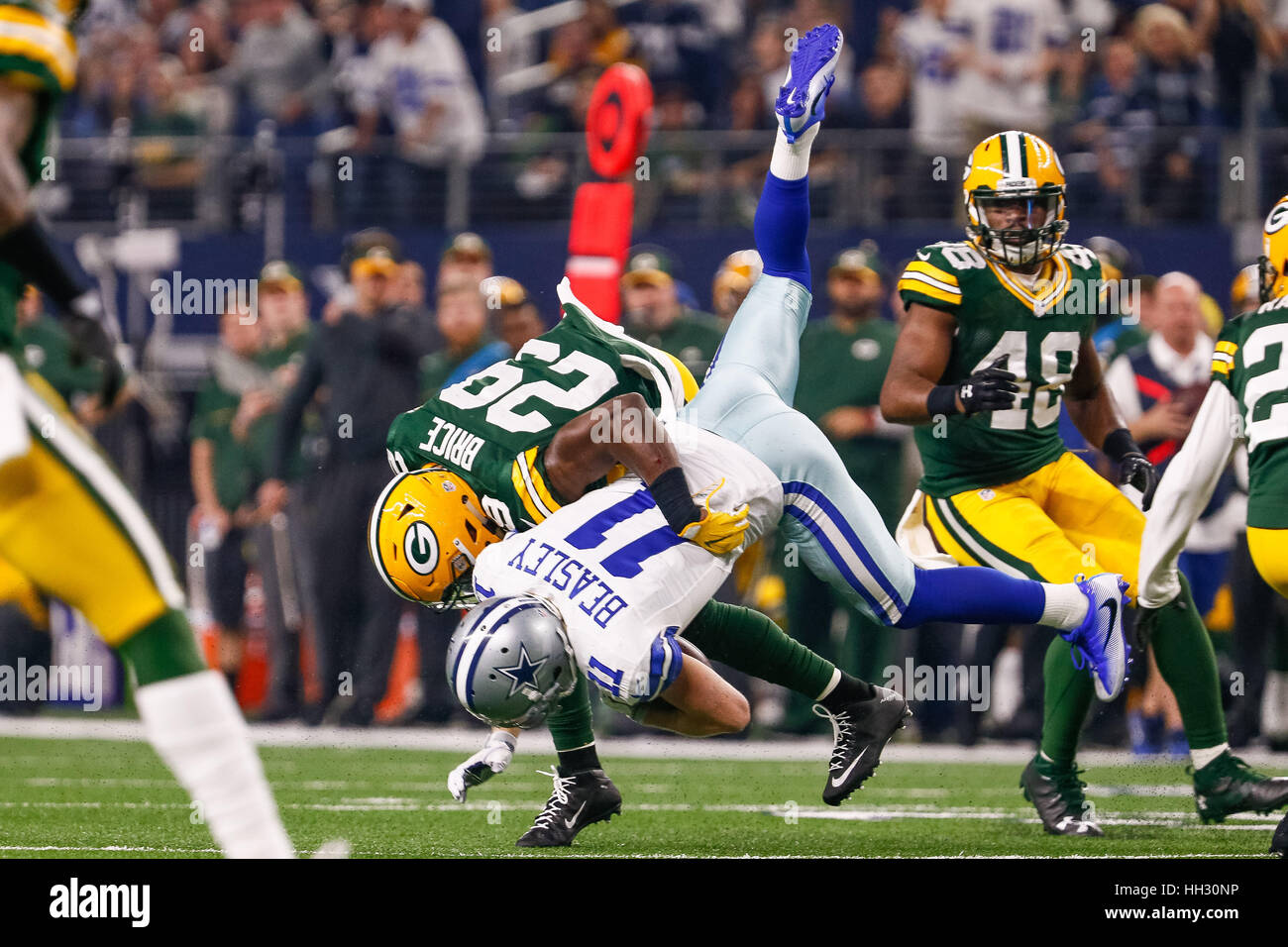 Arlington, Texas, USA. 15th January 2017. Dallas Cowboys wide receiver ...