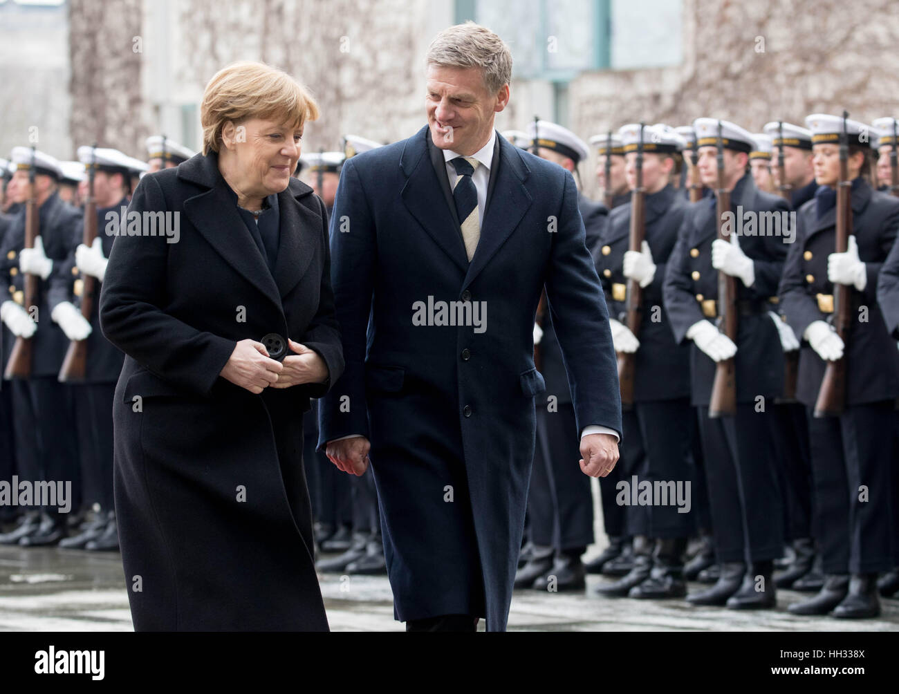 Berlin, Germany. 16th Jan, 2017. German Chancellor Angela Merkel (CDU ...