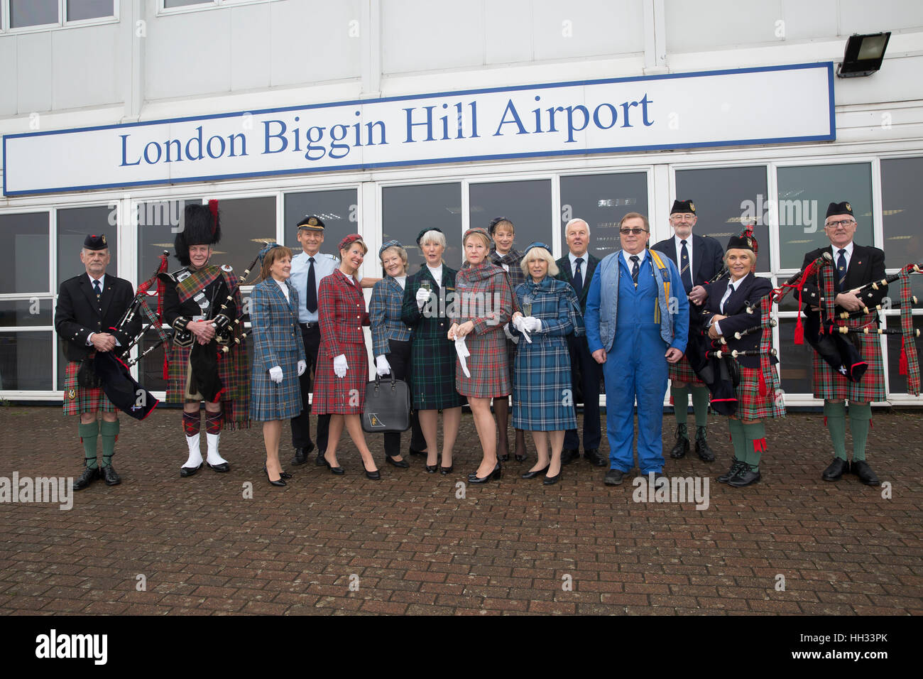 British caledonian uniform hi-res stock photography and images - Alamy
