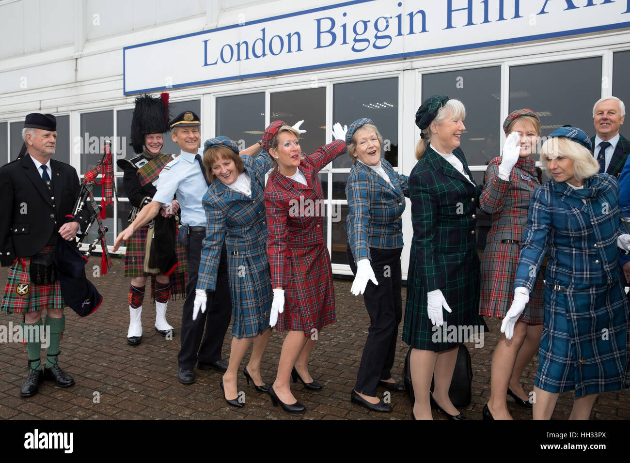 British caledonian uniform hi-res stock photography and images - Alamy