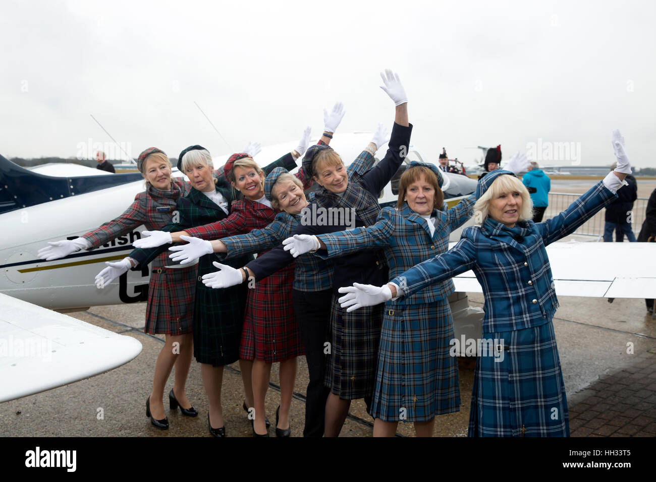 British caledonian uniform hi-res stock photography and images - Alamy