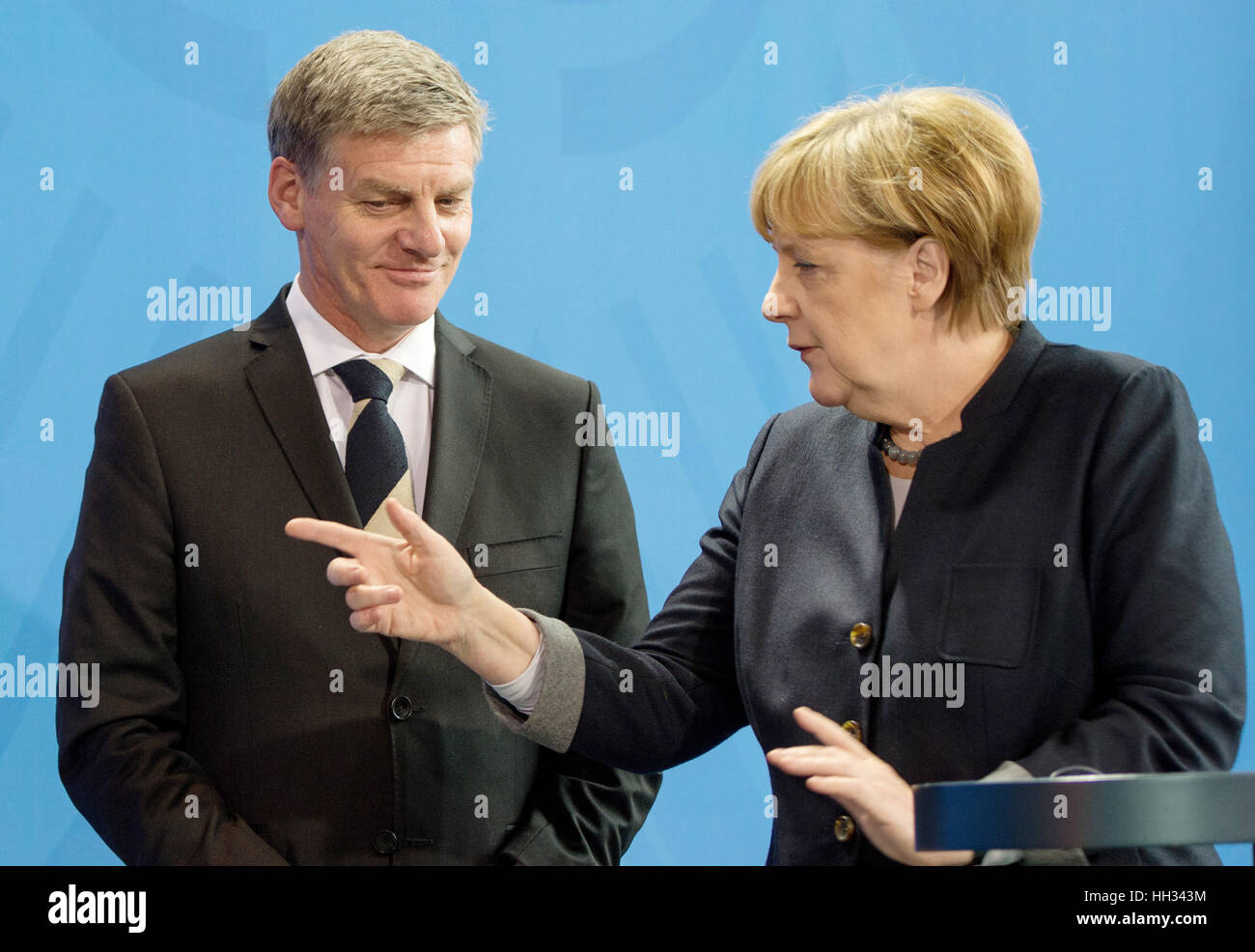 Berlin, Germany. 16th Jan, 2017. German Chancellor Angela Merkel (CDU ...