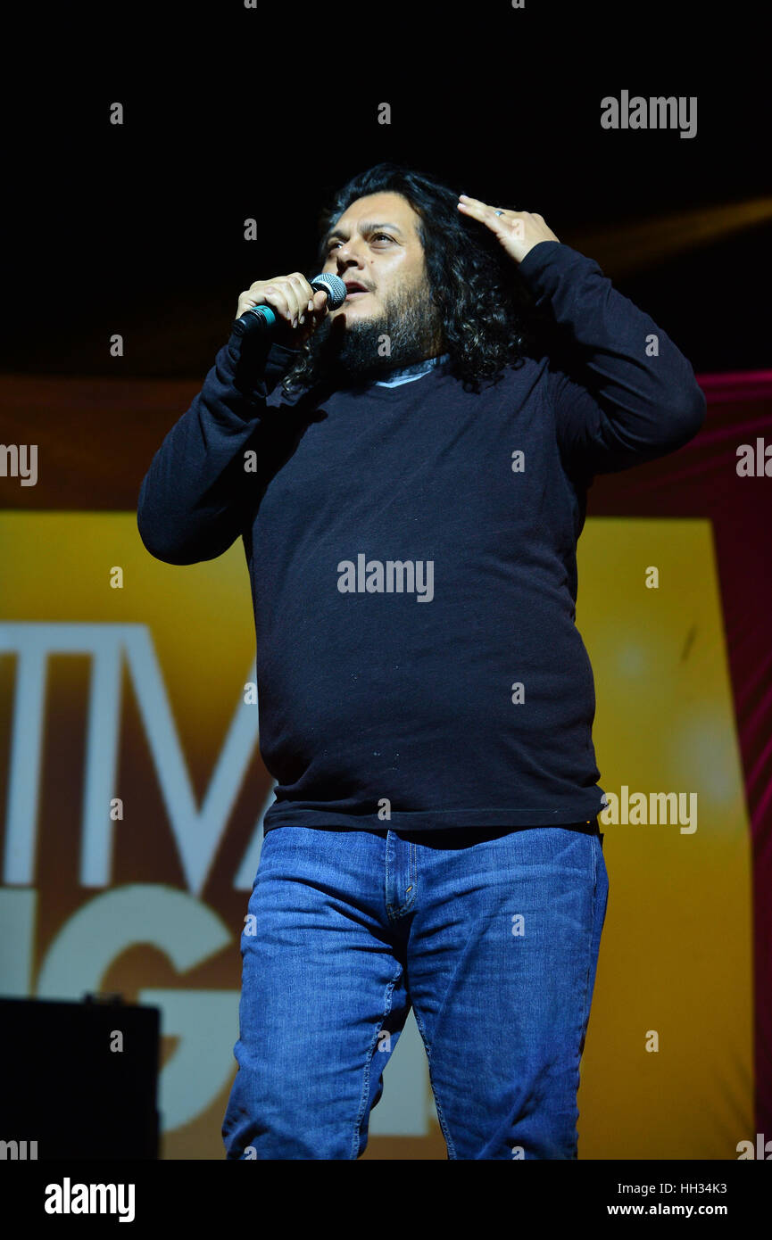 Miami, Florida, USA. 14th Jan, 2017. Actor/Comedian Felipe Esparza ...