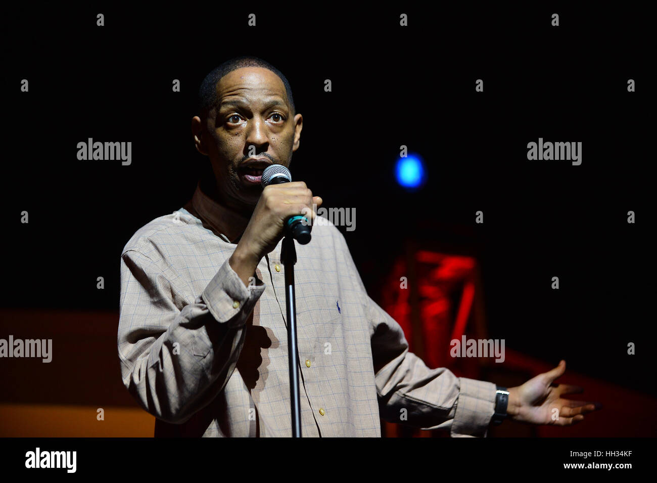 Miami, Florida, USA. 14th Jan, 2017. Actor/Comedian Henry Welch ...
