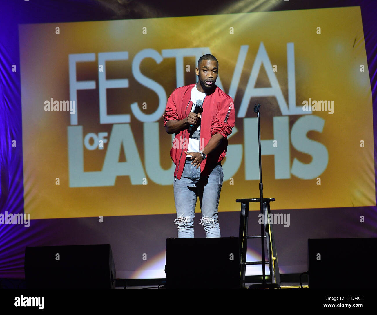 Miami, Florida, USA. 14th Jan, 2017. Actor/Comedian Jay Pharoah ...
