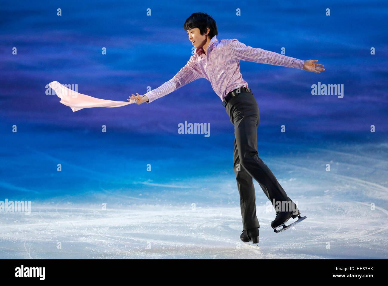 Yokohama Arena, Kanagawa, Japan. 13th Jan, 2017. Koshiro Shimada ...
