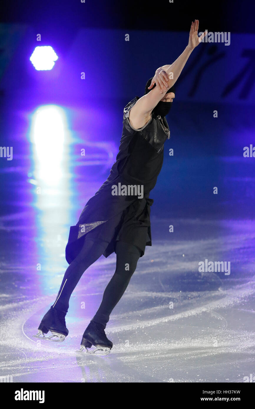 Yokohama Arena, Kanagawa, Japan. 13th Jan, 2017. Jeremy Abbott, JANUARY ...