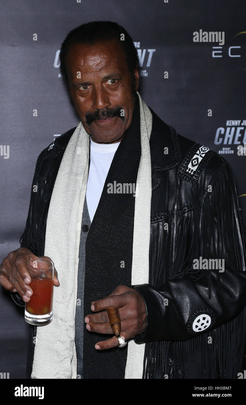 Las Vegas, USA. 16th Jan, 2017. Fred Williamson at the 'Check Point ...