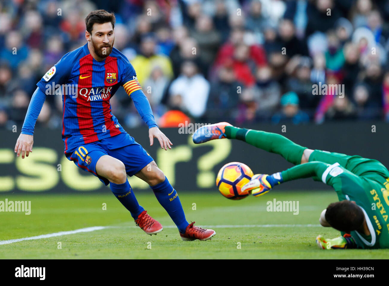 Lionel Messi (Barcelona), JANUARY 14 2017 - Football/Soccer : Spanish ...