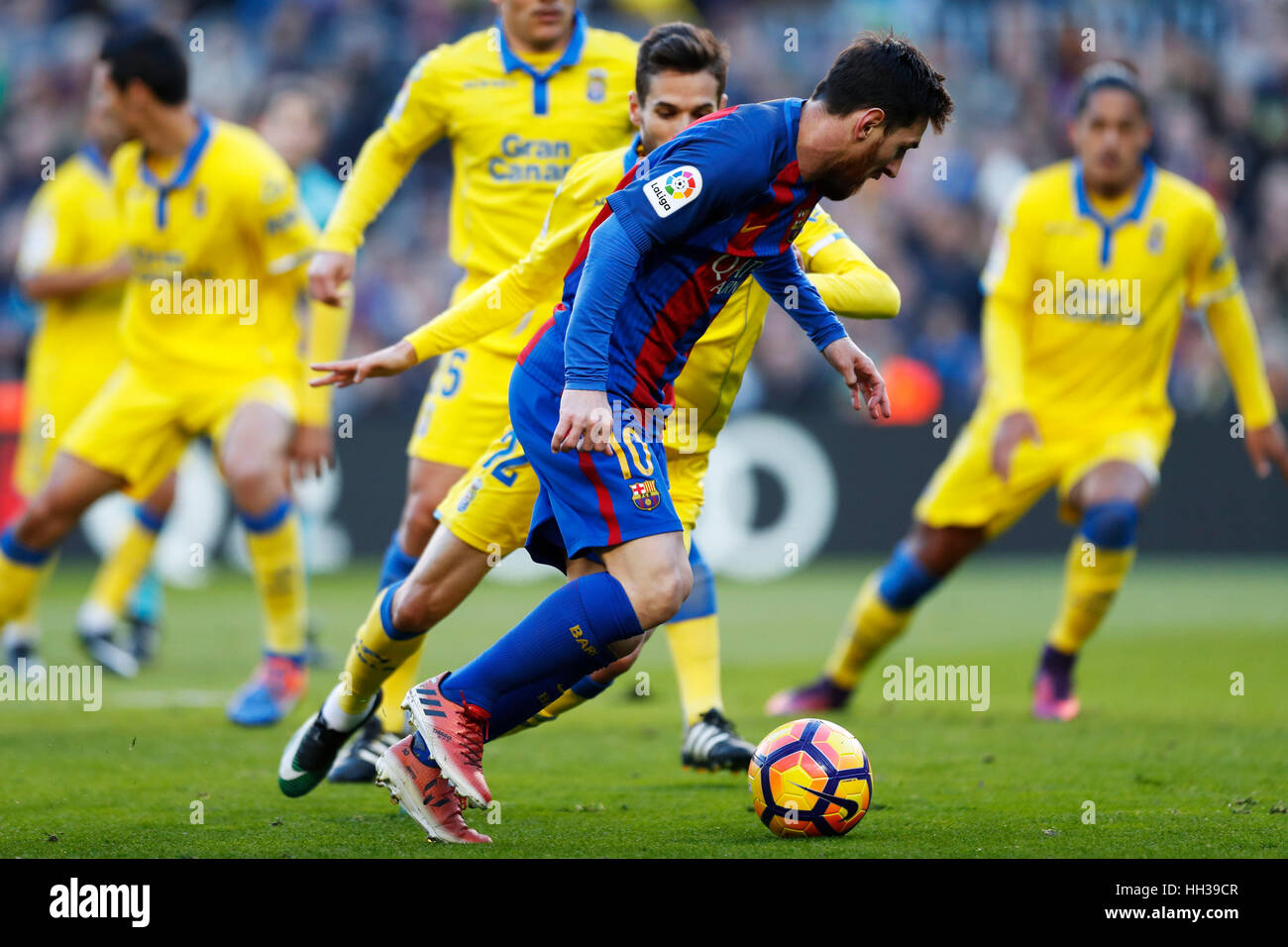 Lionel Messi (Barcelona), JANUARY 14 2017 - Football/Soccer : Spanish ...