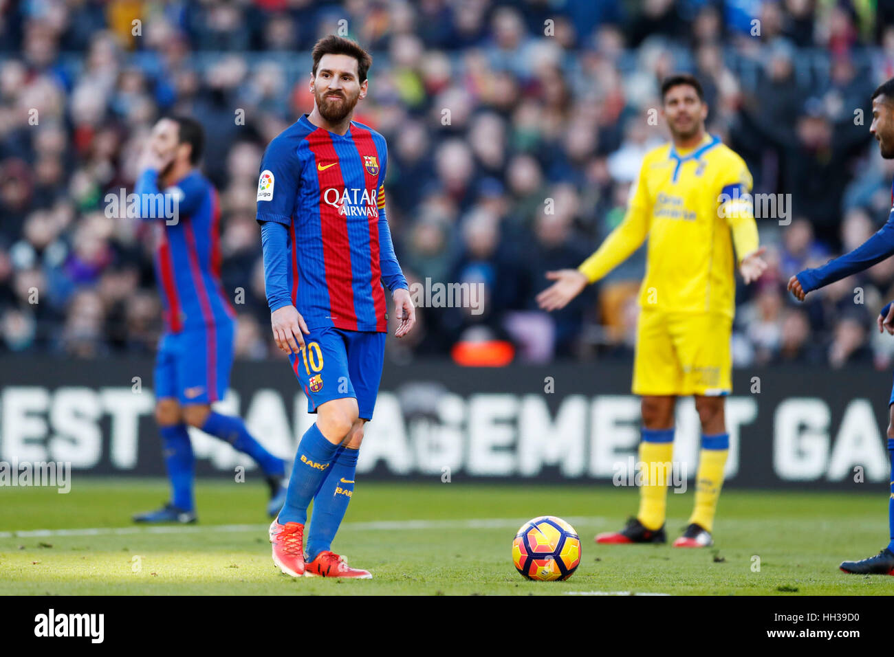 Lionel Messi (Barcelona), JANUARY 14 2017 - Football/Soccer : Spanish ...