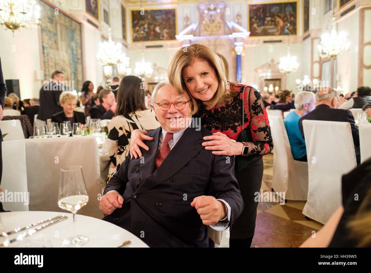 Munich, Germany. 15th Jan, 2017. MUNICH/GERMANY - JANUARY 15: Arianna ...