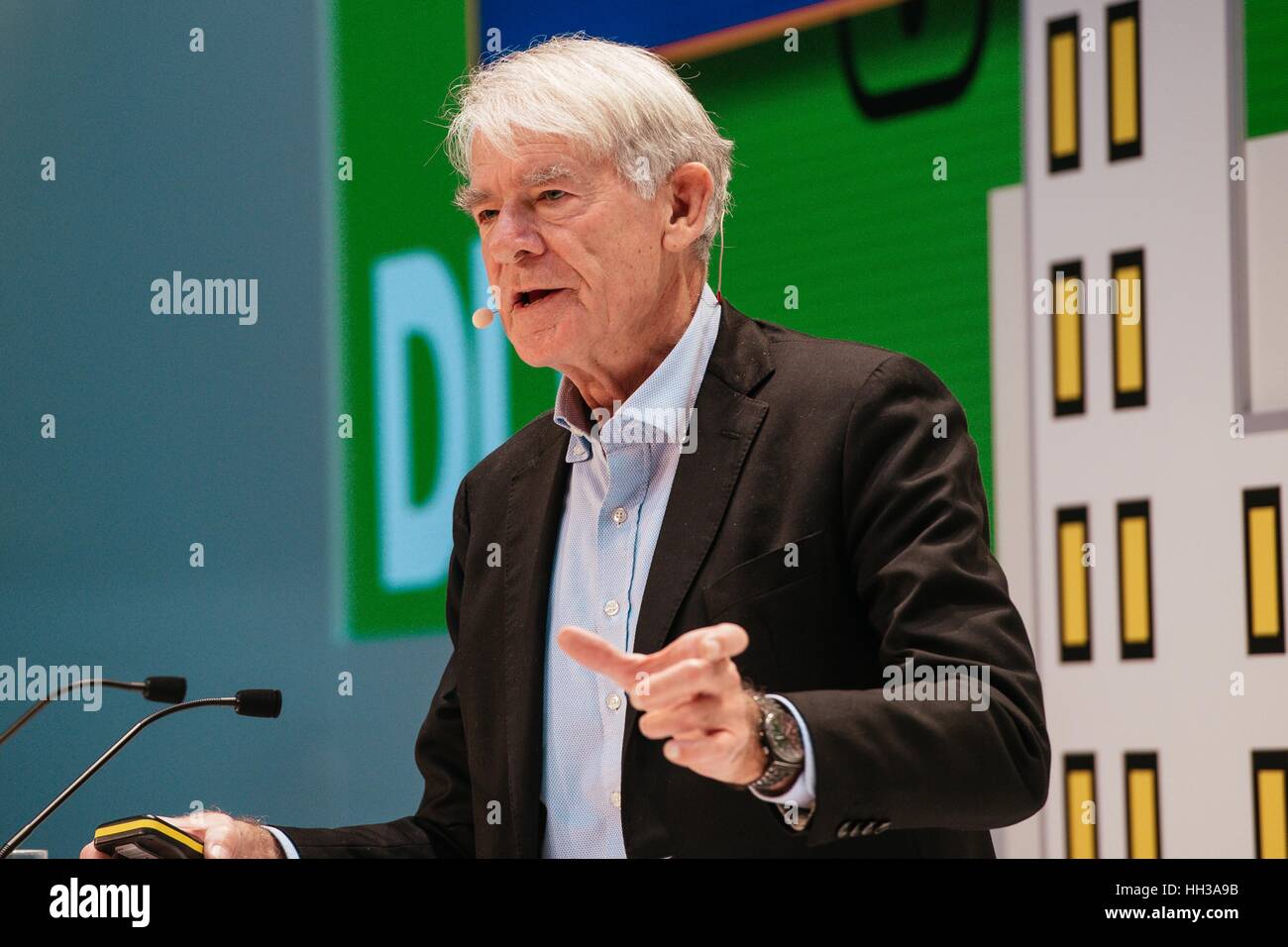 Munich, Germany. 16th Jan, 2017. Wolf Singer (Max Planck Society ...