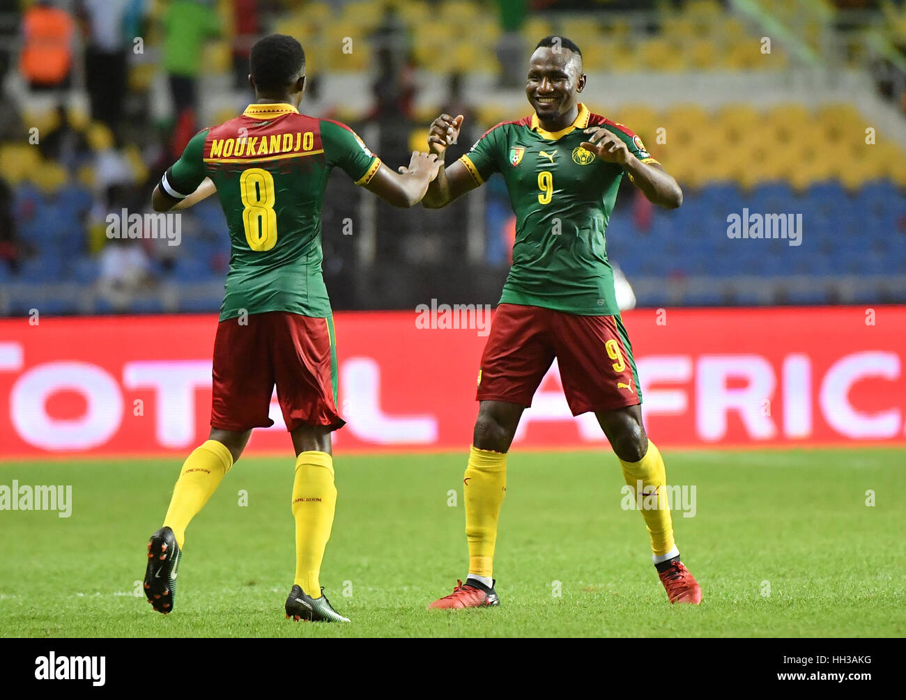 January 14th 2017, State de l’Amitie, Gabon, Africa; Group A match ...