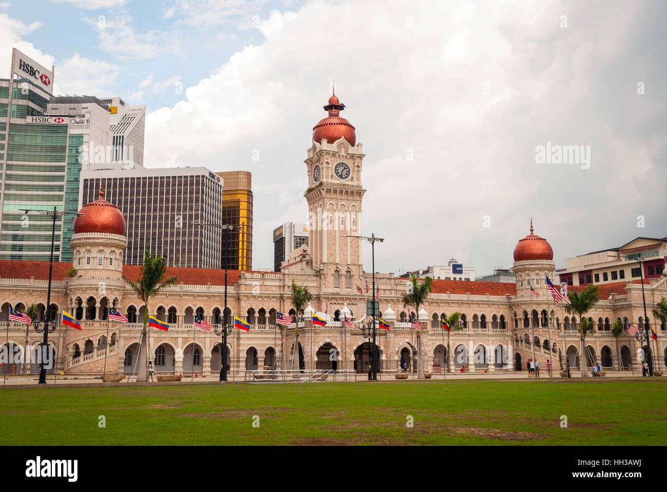KUALA LUMPUR, MALAYSIA - NOVEMBER 15: Kuala Lumpur colonial style city ...