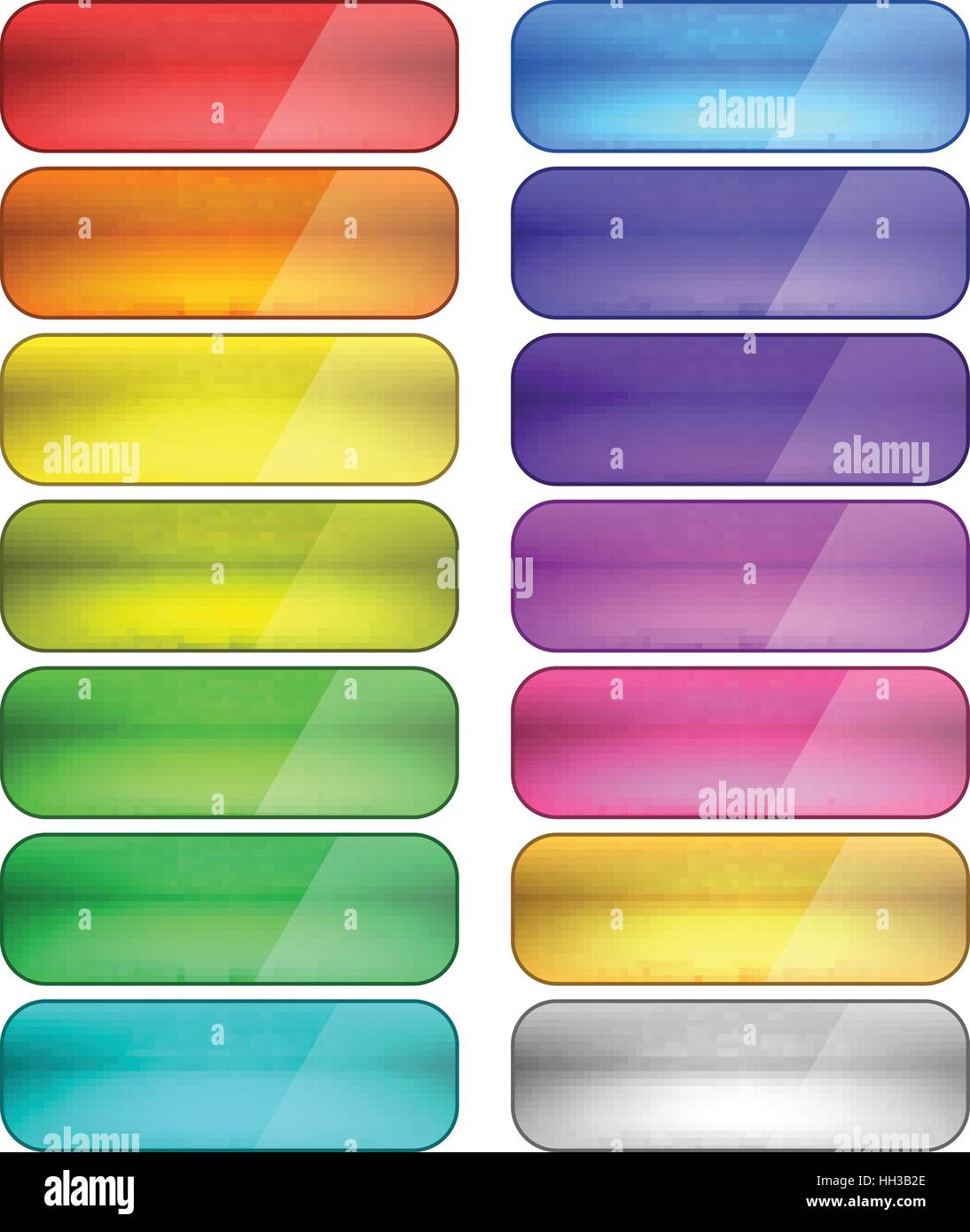 web buttons set Stock Vector Image & Art - Alamy