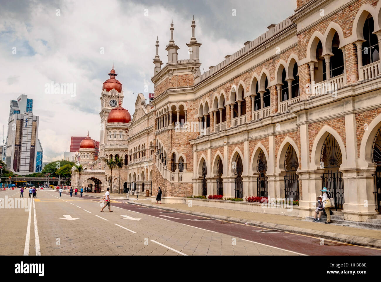 KUALA LUMPUR, MALAYSIA - NOVEMBER 15: Kuala Lumpur colonial style city ...