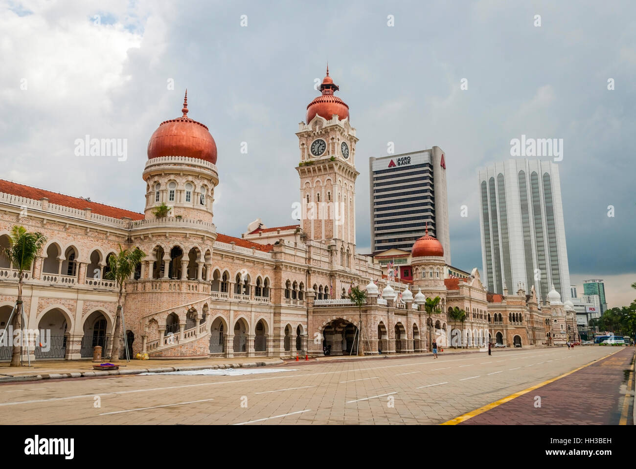 KUALA LUMPUR, MALAYSIA - NOVEMBER 15: Kuala Lumpur colonial style city ...
