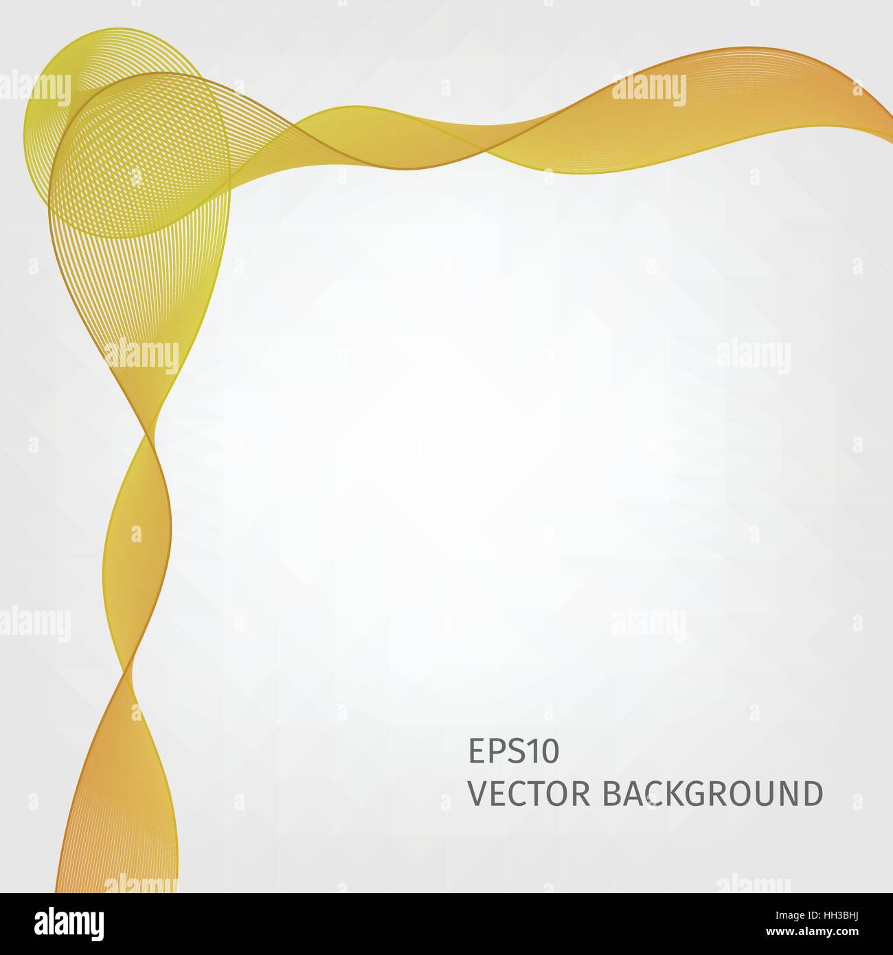 Vector line gold wave Stock Vector Images - Alamy