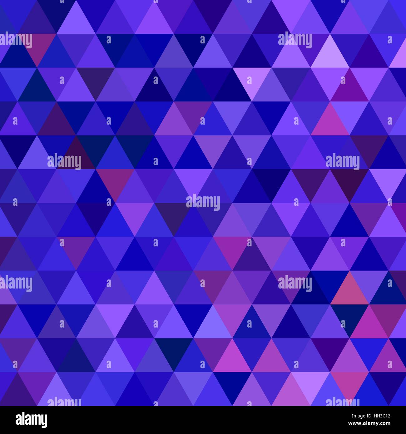 abstract vector geometric triangle background - blue and violet Stock ...
