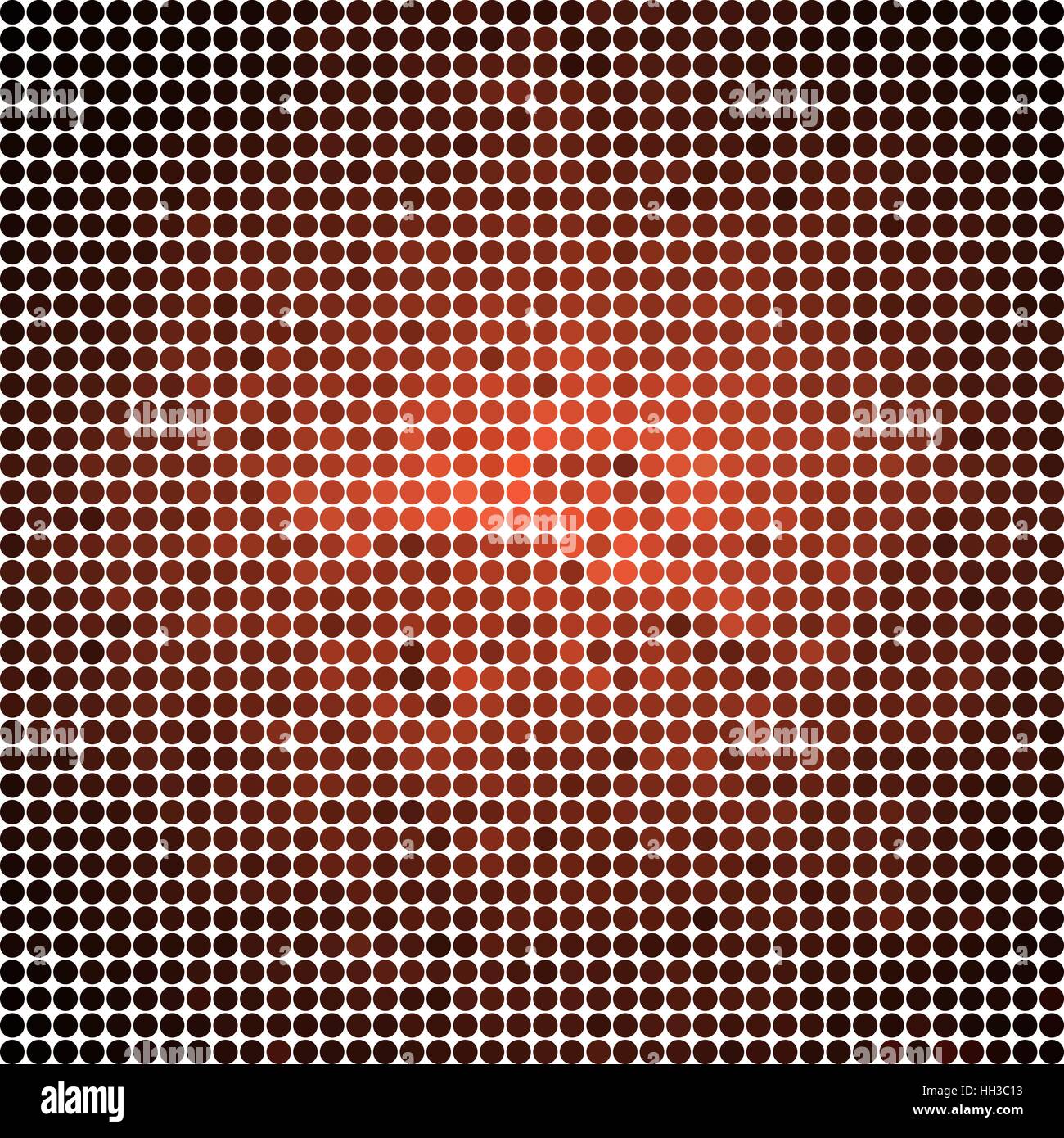 abstract vector colored round dots background - red Stock Vector Image ...