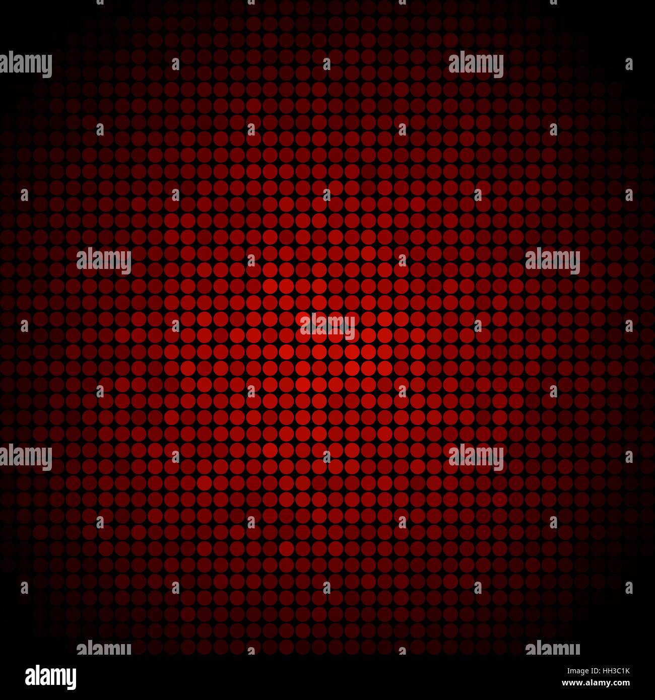 abstract vector colored round dots background - red Stock Vector Image ...