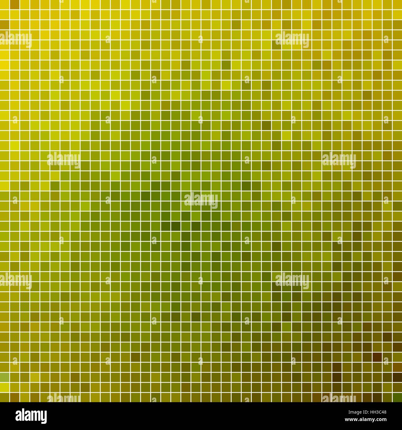 abstract vector square pixel mosaic background - yellow Stock Vector ...