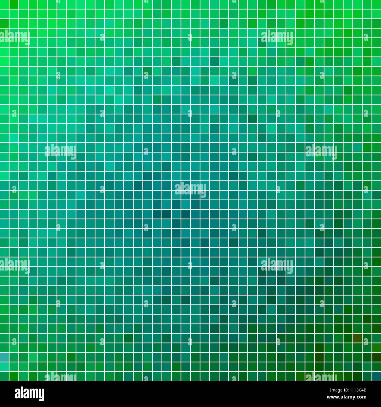abstract vector square pixel mosaic background - green and blue Stock Vector Image & Art - Alamy