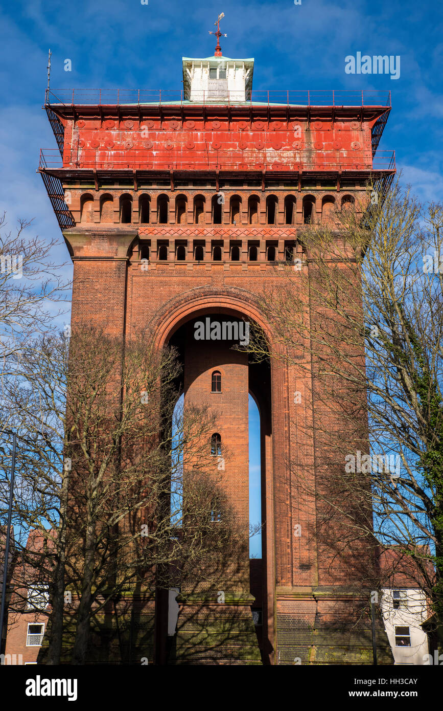 The impressive Jumbo Water Tower in the historic town of Colchester ...