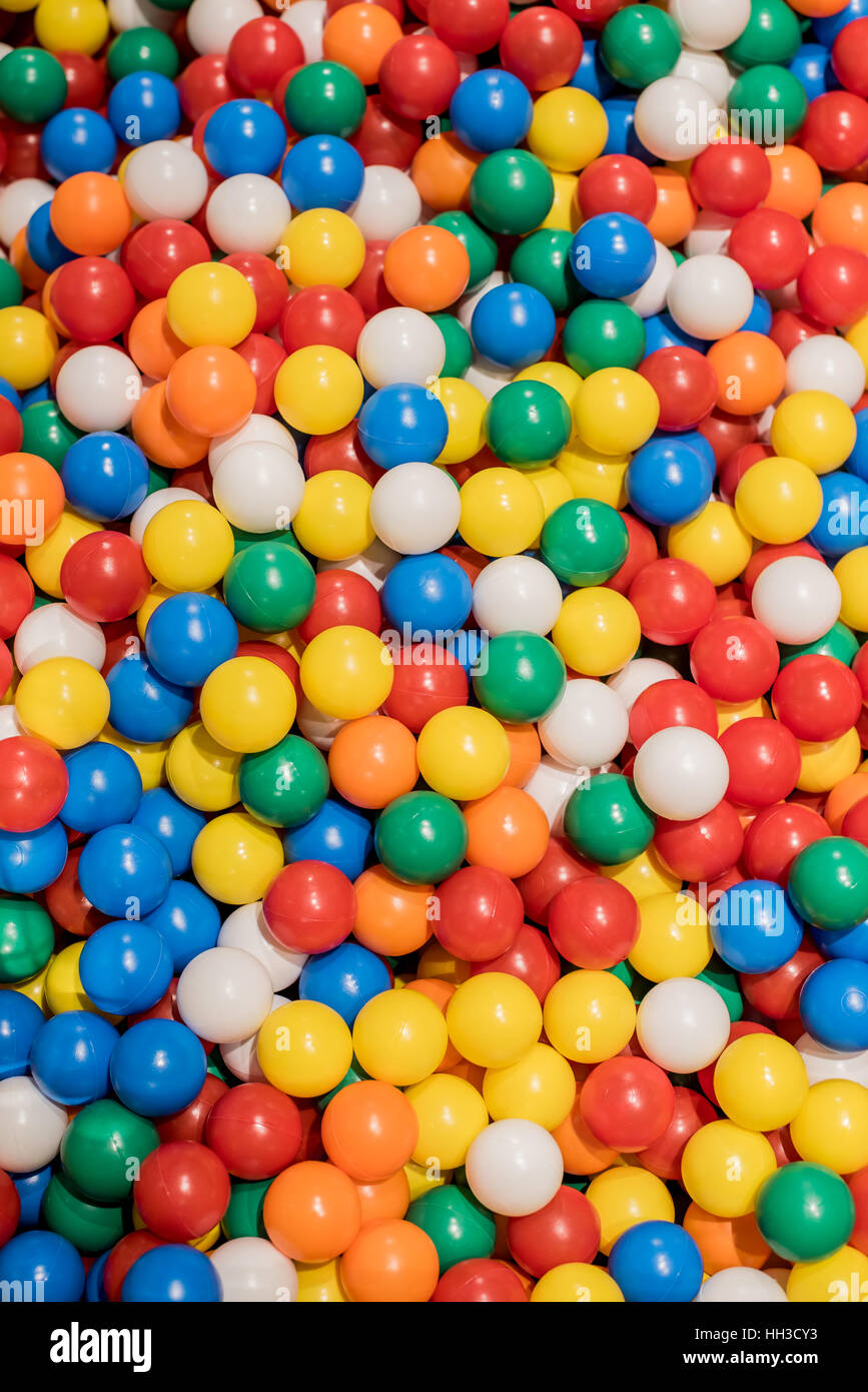Colorful ball background, toy for kid Stock Photo - Alamy