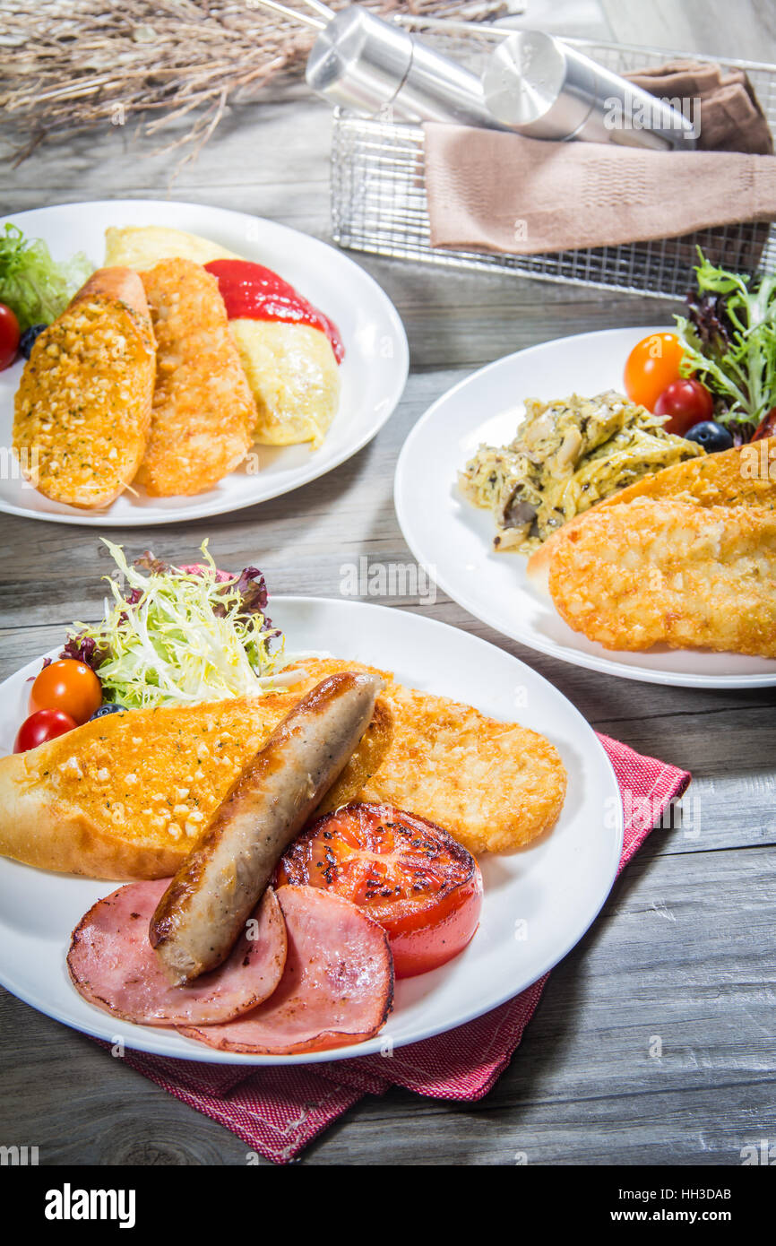 all day breakfast Stock Photo - Alamy