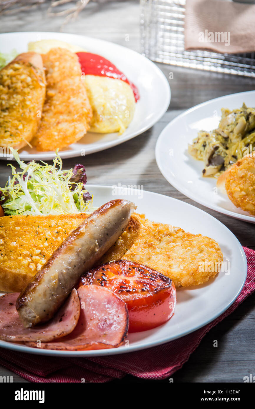 all day breakfast Stock Photo - Alamy