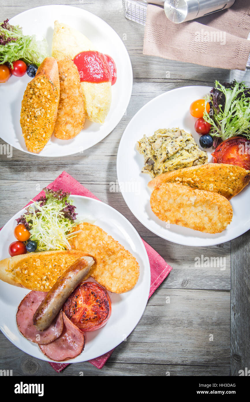 all day breakfast Stock Photo - Alamy