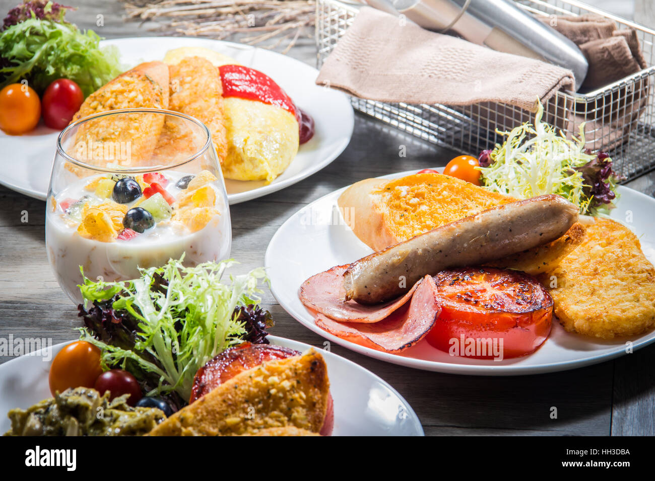 all day breakfast Stock Photo - Alamy