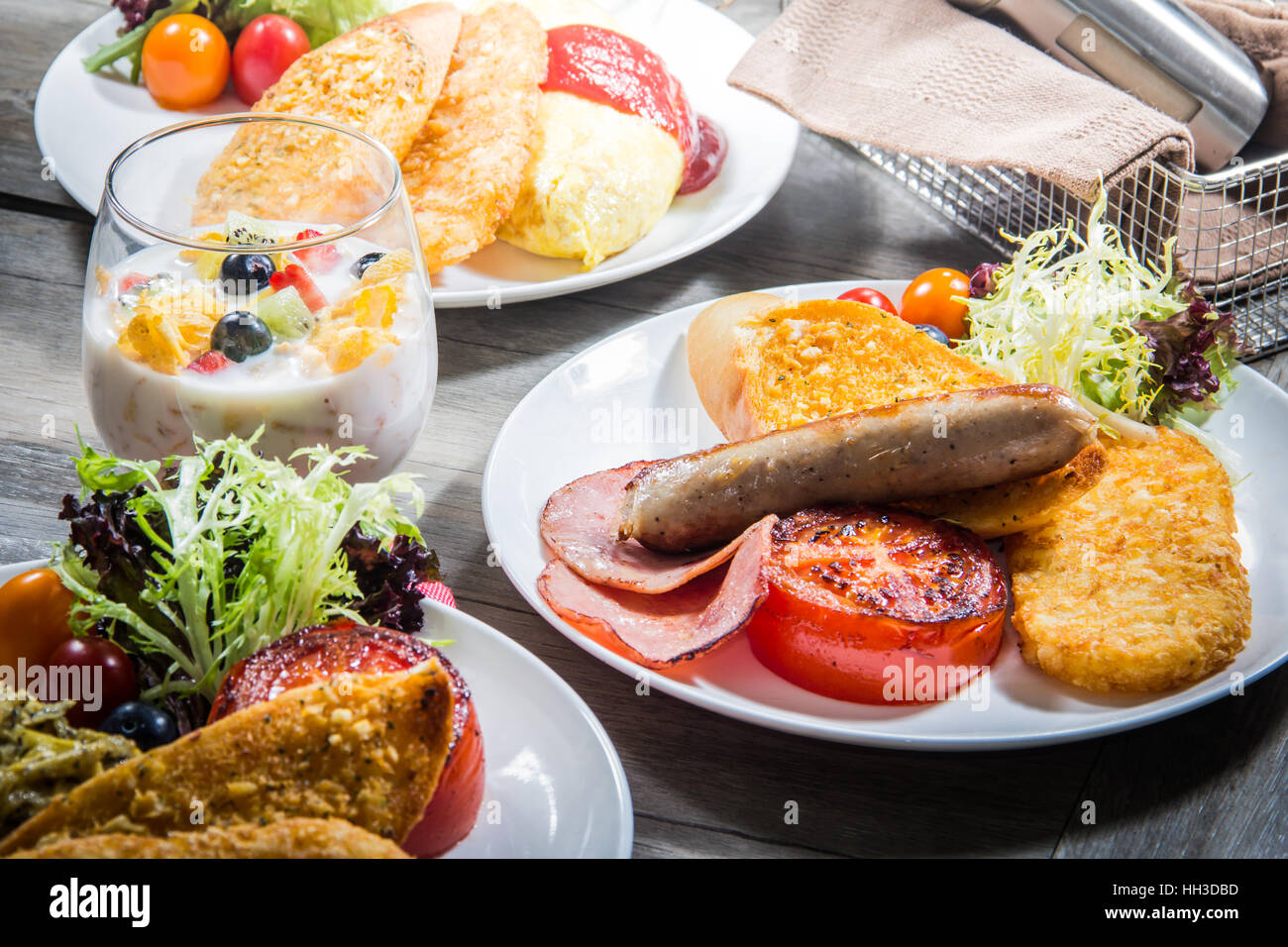 all day breakfast Stock Photo - Alamy