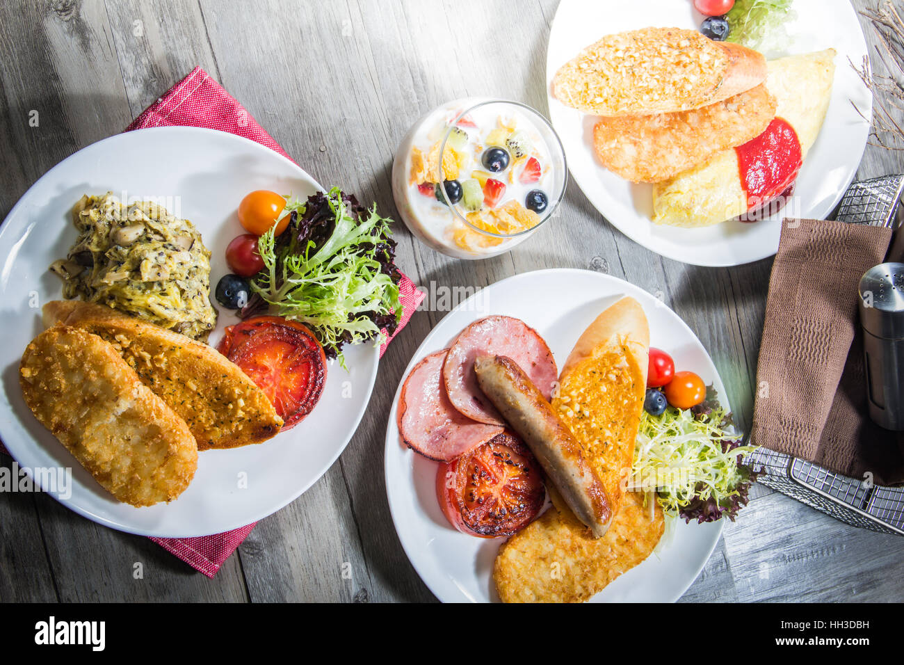 all day breakfast Stock Photo - Alamy