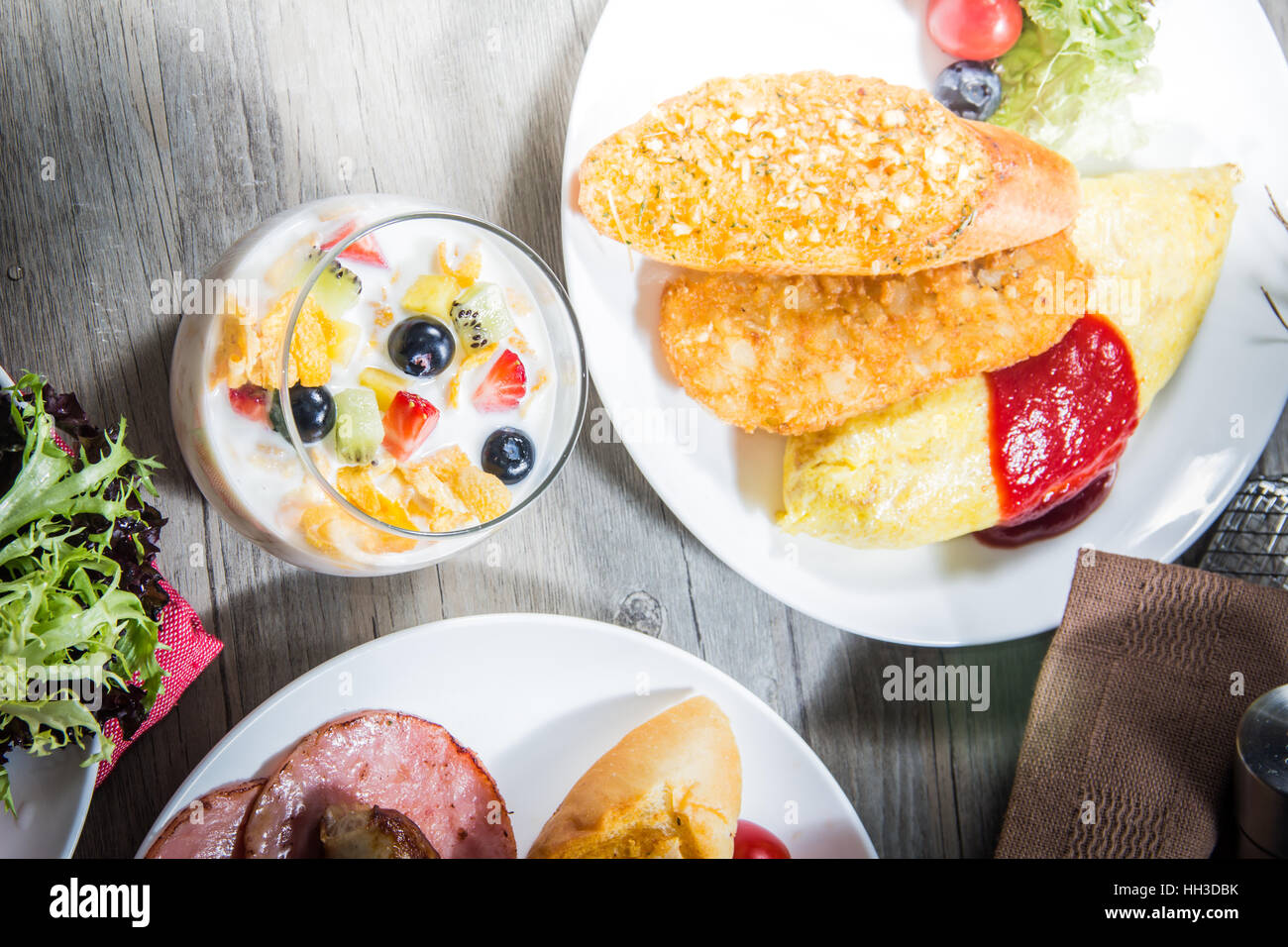 all day breakfast Stock Photo - Alamy