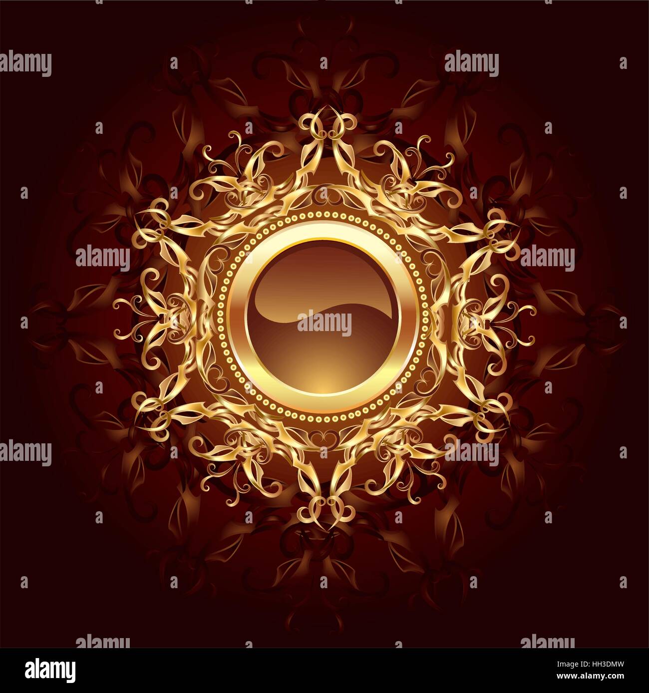 Gold etched Stock Vector Images - Alamy