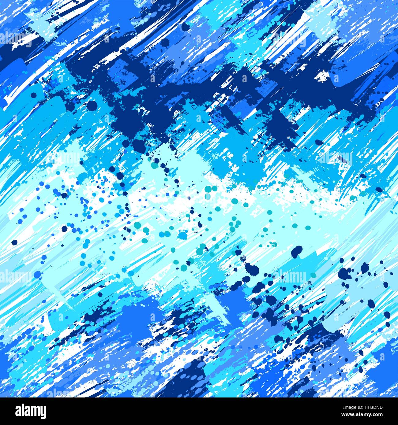 seamless pattern painted spots, drops, splashes, brush strokes and ...
