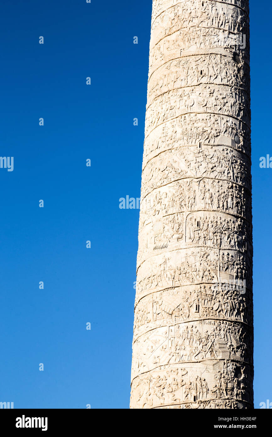Trajan column close up detail hi-res stock photography and images - Alamy