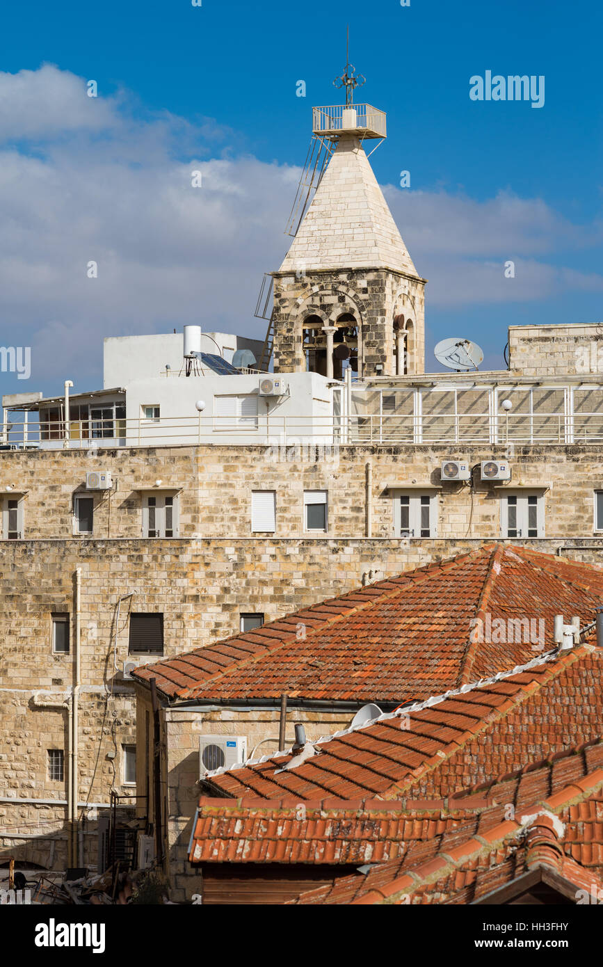 Ramparts walk, Jerusalem, Israel, Middle east Stock Photo - Alamy
