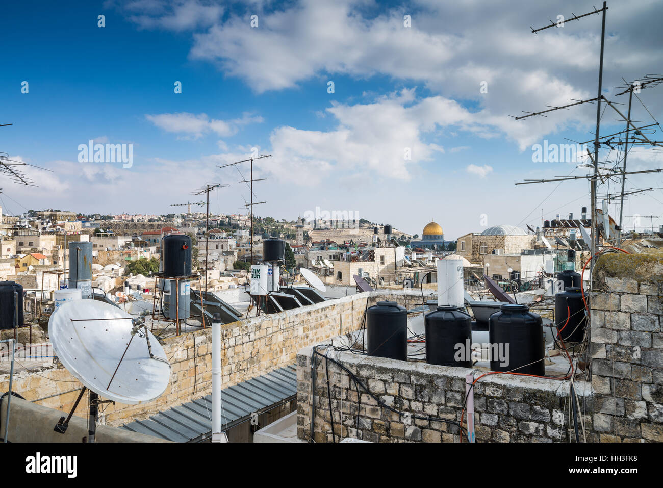 Ramparts walk, Jerusalem, Israel, Middle east Stock Photo - Alamy