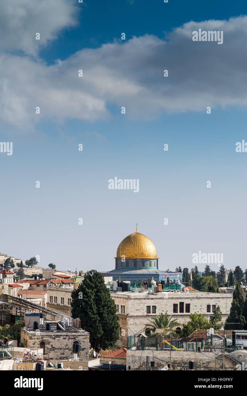 Ramparts walk, Jerusalem, Israel, Middle east Stock Photo - Alamy