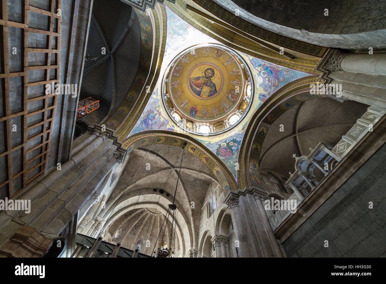 Catholicum, Church of The Holy Sepulchre, Jerusalem, Israel Stock Photo ...
