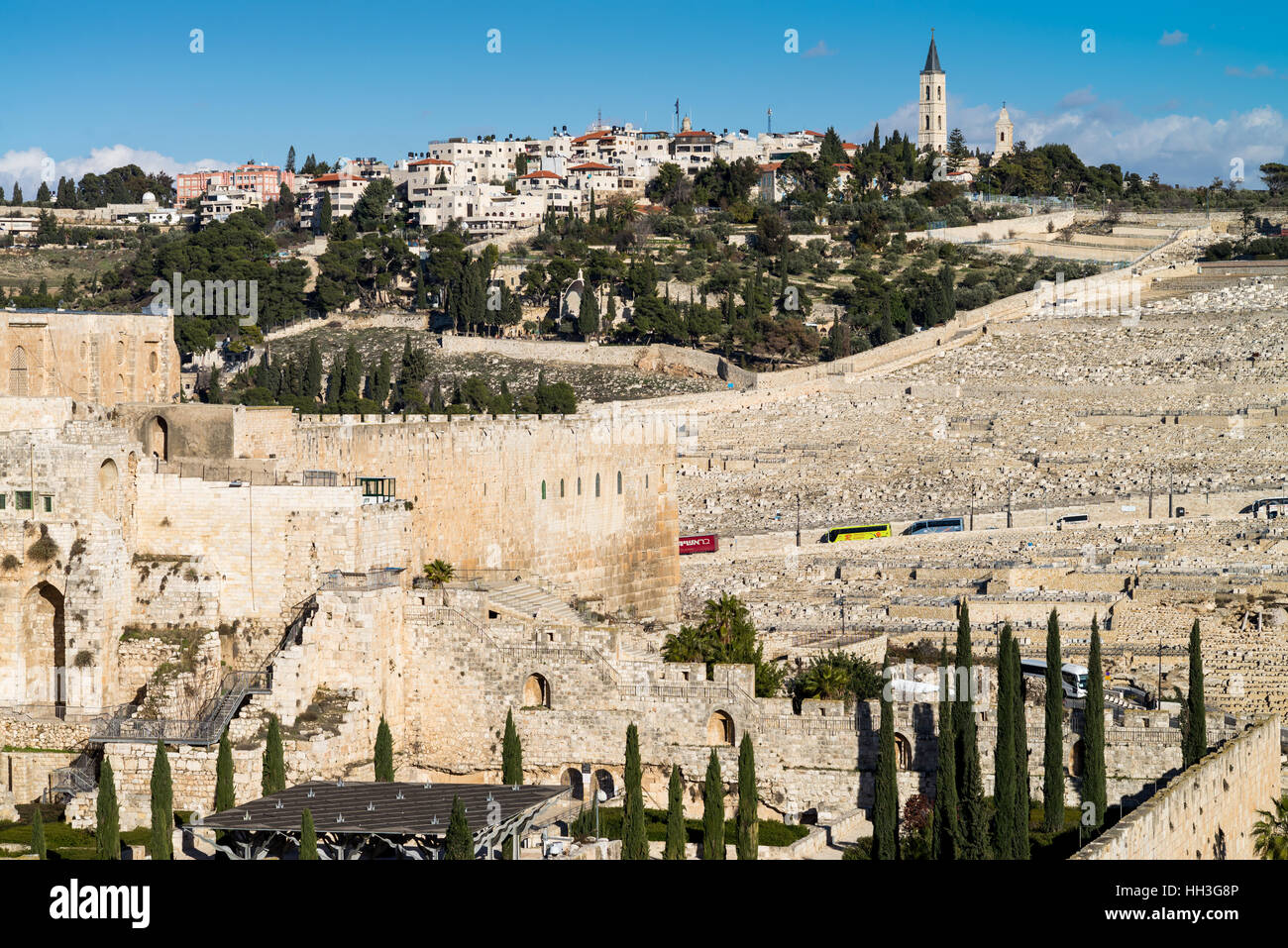 Mount of Olives in Jerusalem, Israel Stock Photo - Alamy