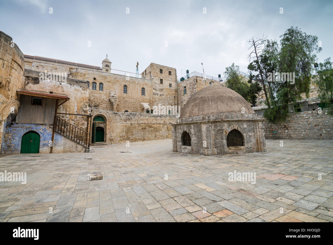 Ethiopian Coptic Monastery, Jerusalem, Israel Stock Photo - Alamy